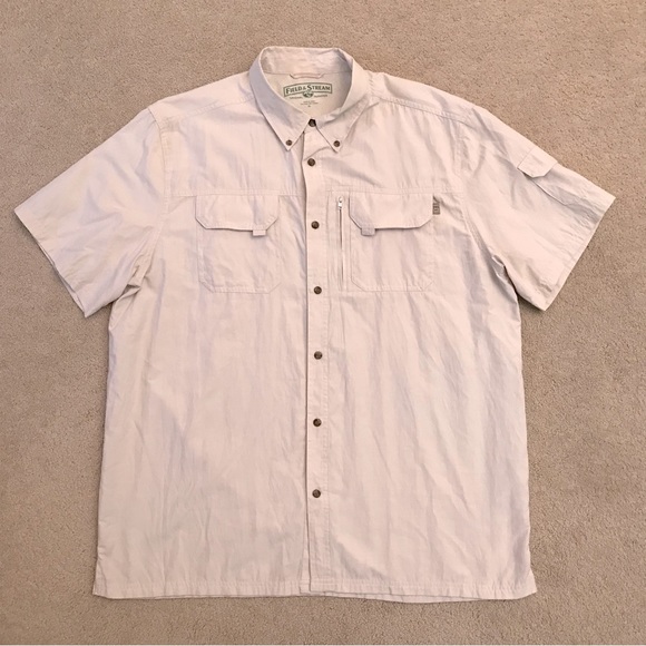 Field & Stream | Shirts | Field Stream Mens Short Sleeve Fishing Camp ...